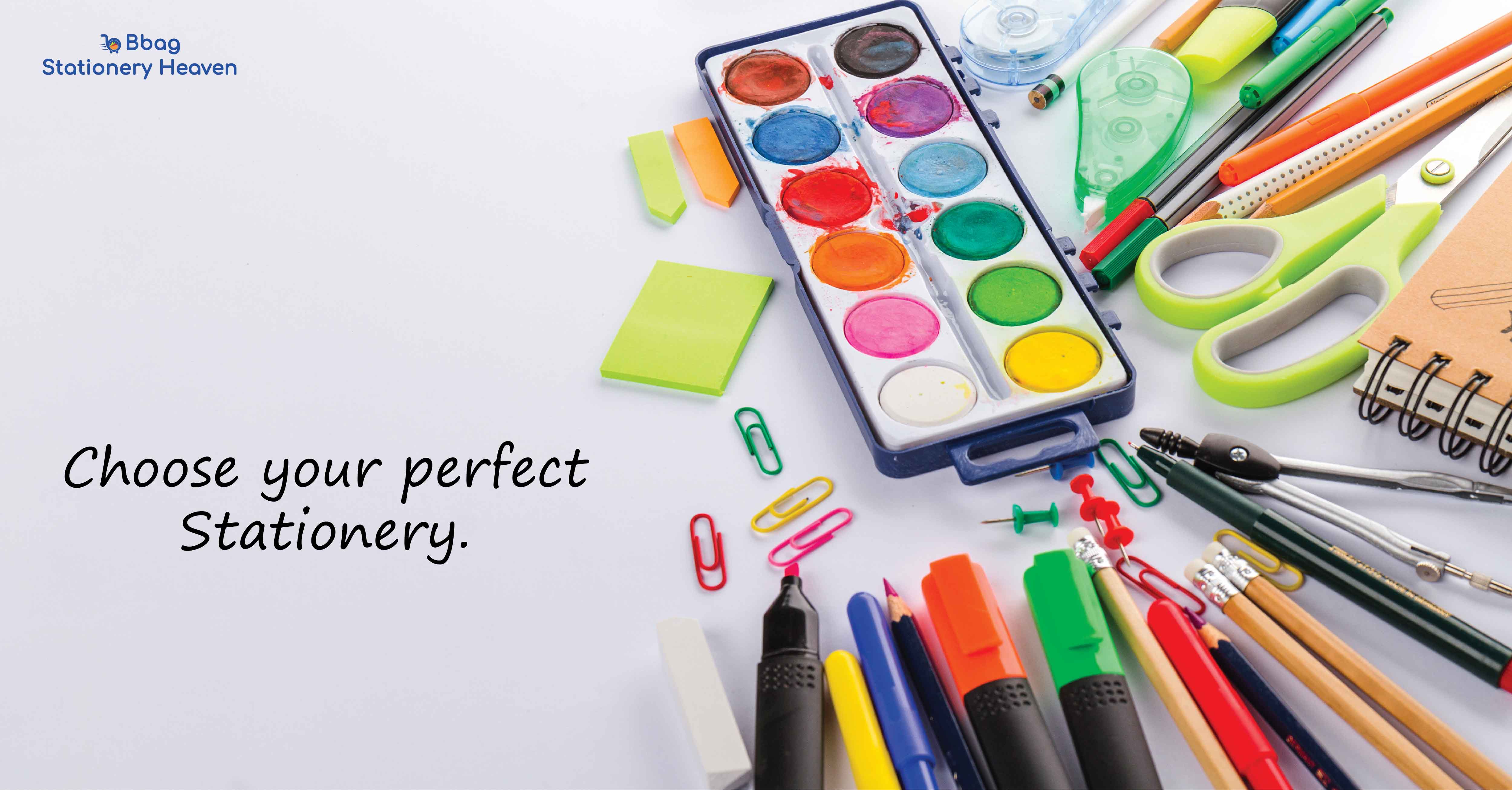 How to Choose the Perfect Stationery – Bbag | India’s Best Online ...