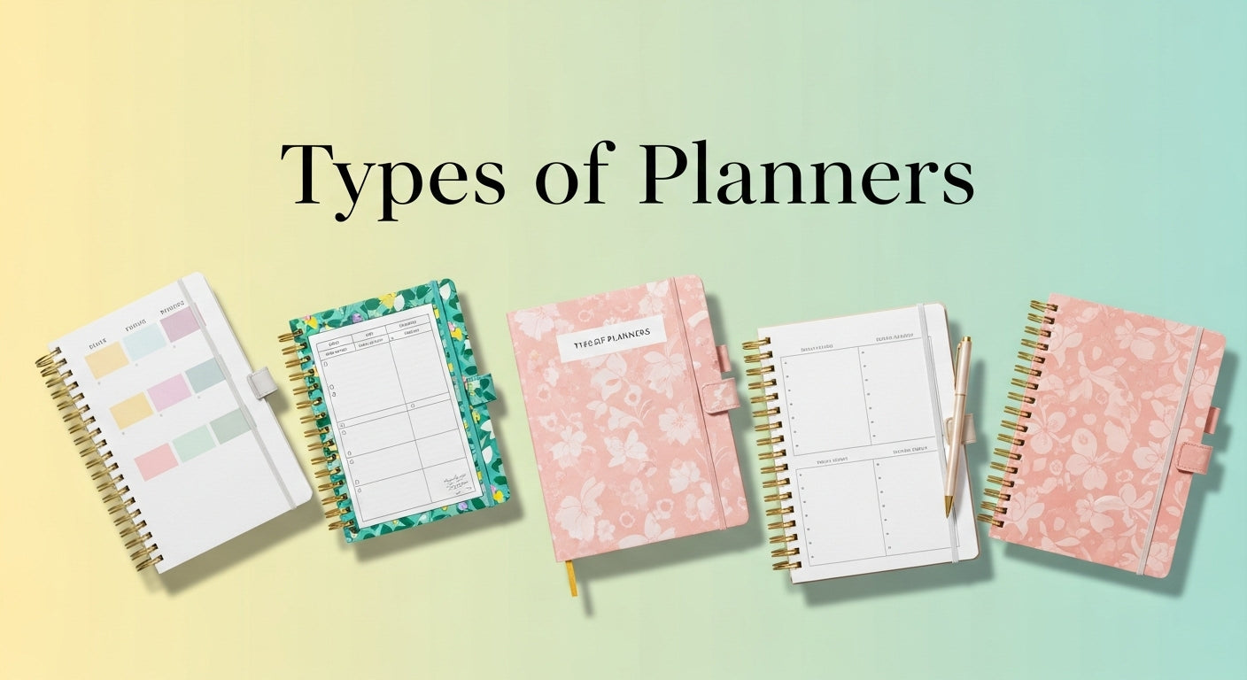 Discover the Perfect Planner: Types and Tips for Every Need – Bbag ...