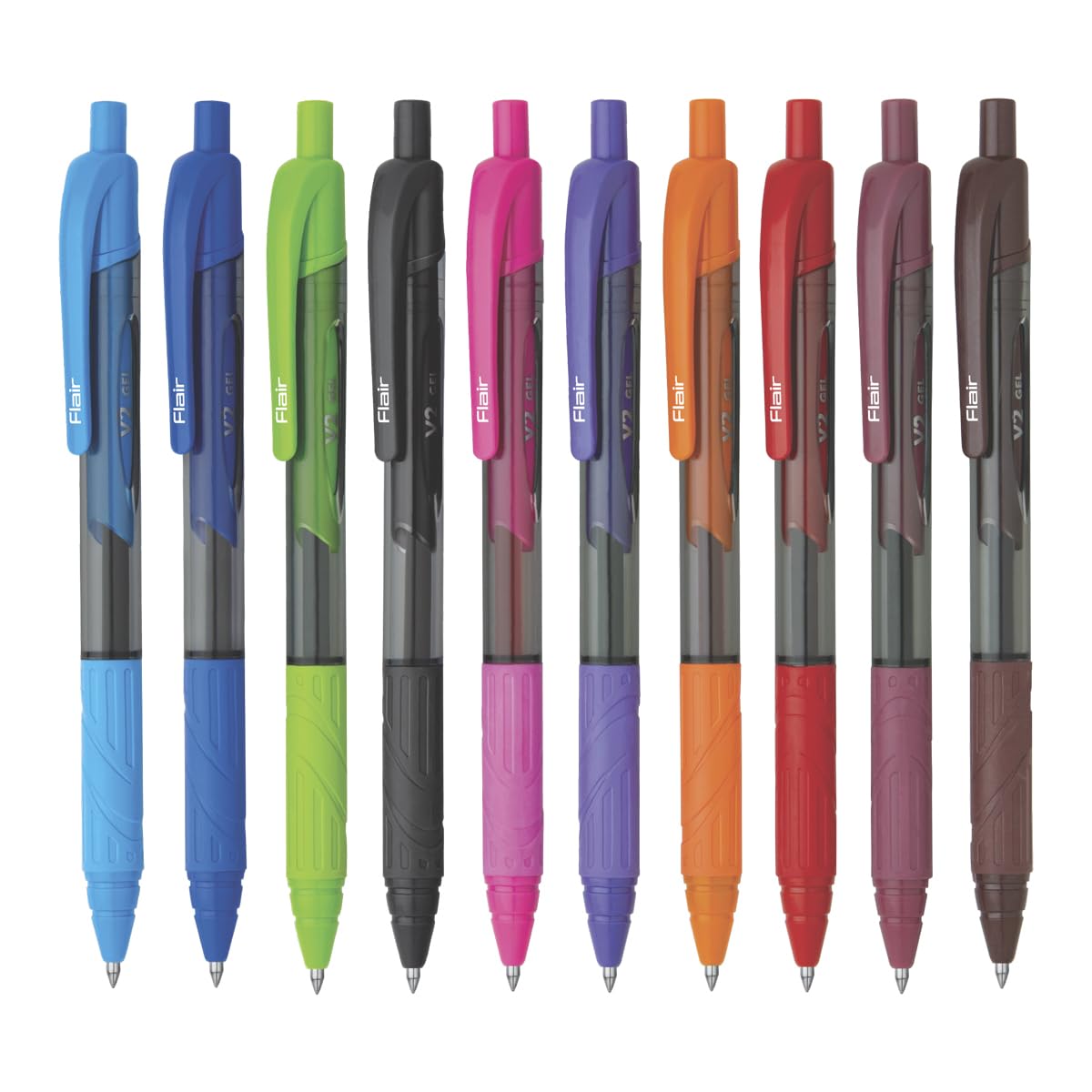 Buy Flair V2 Gel Multicolor Gel Pen - Bbag – Bbag | India’s Best Online ...