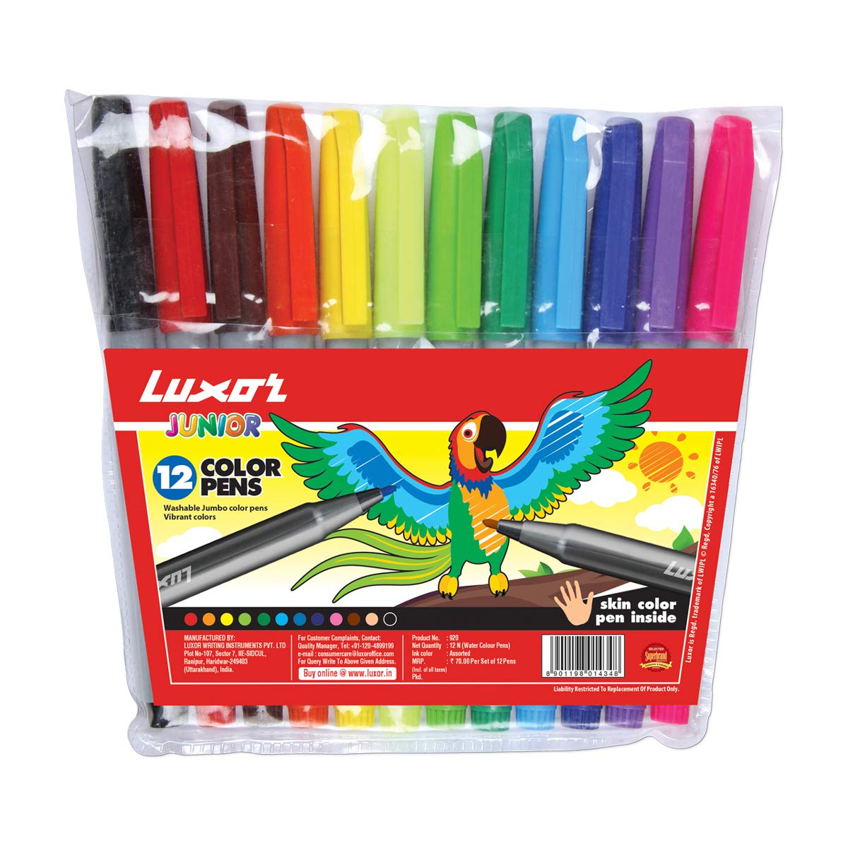 Luxor Colour Pens – Bbag | India’s Best Online Stationery Store