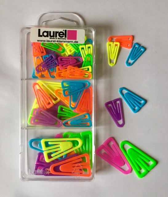 Laurel Mini-Office Plastiklips 21/25/35mm – Durable Binder Clips – Bbag ...