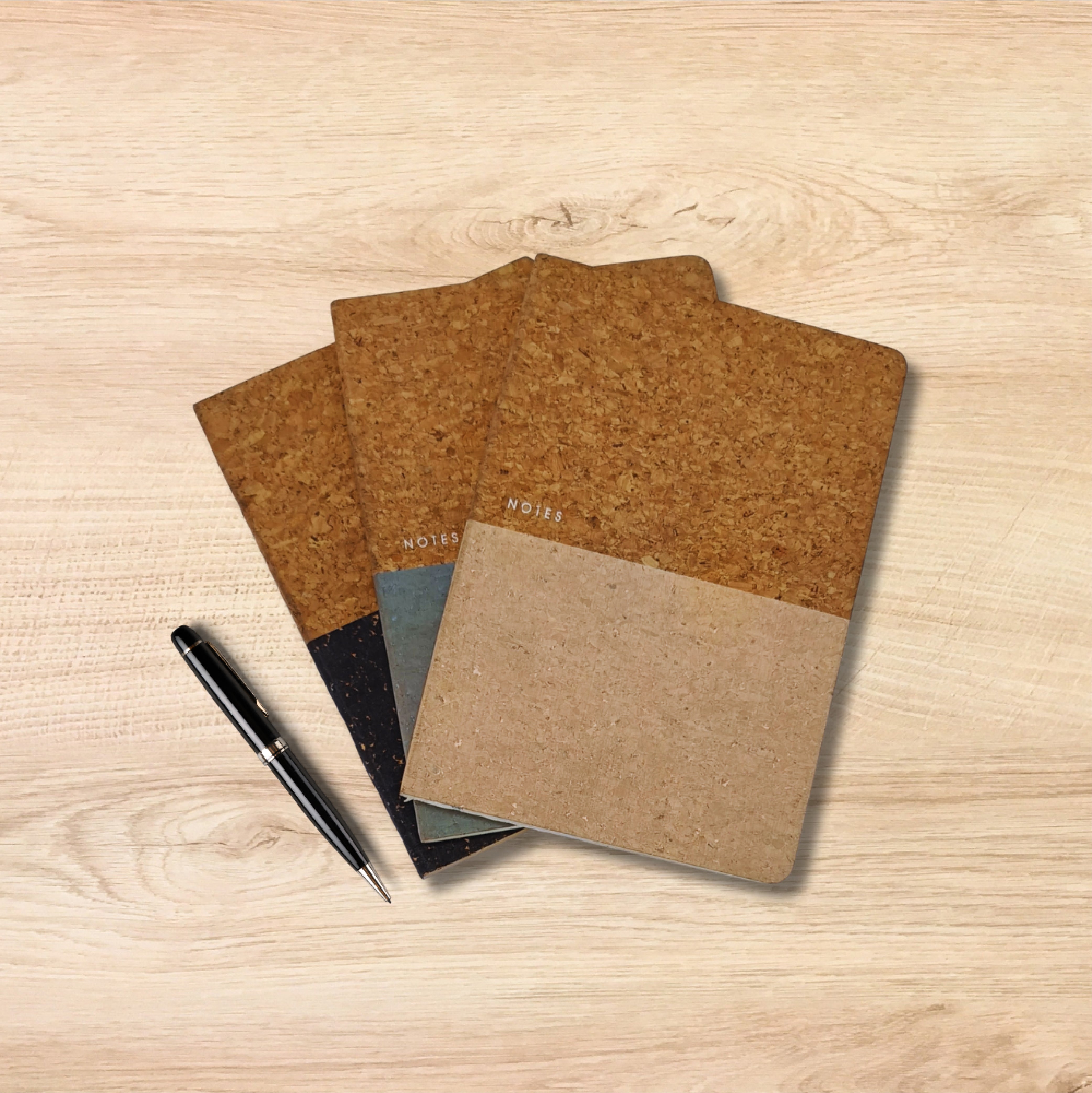 Creative Convert Notes Eco Cork Diary