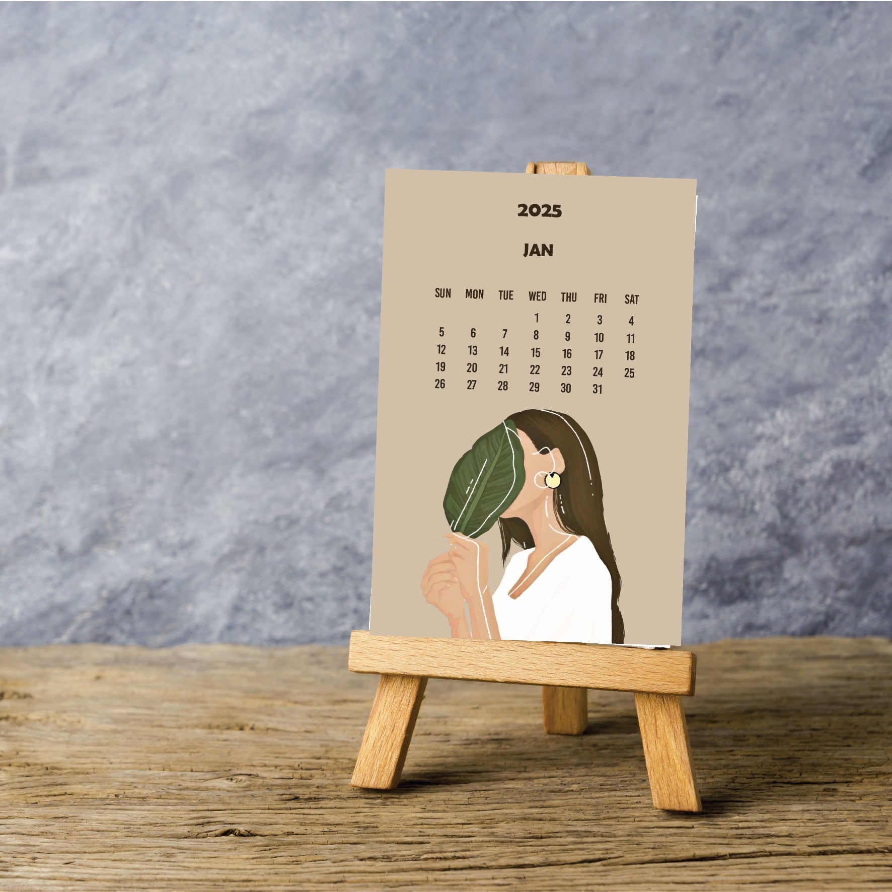 Creative Convert Aesthetic Desk Calendar for Stylish Productivity ...