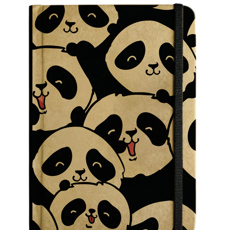 Mooch – Seeking Panda Diary | Cute Hardbound Notebook (A5/A6) – Bbag ...