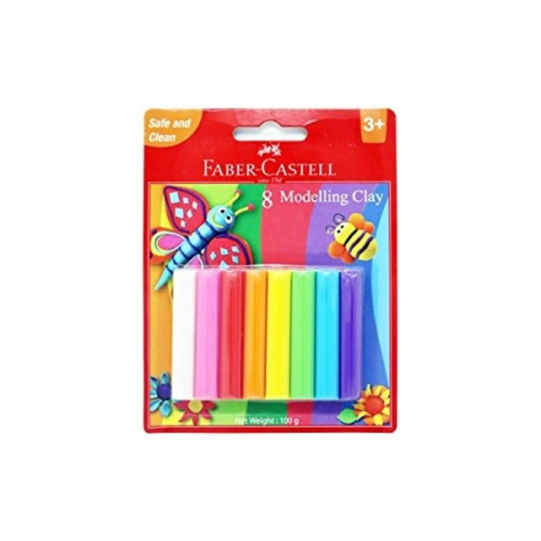 Buy Faber-Castell 8 Modelling Clay – Bbag | India’s Best Online ...