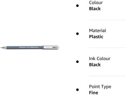 Unomax Geltron Pop Gel Pen - Design for Students and Artists – Bbag ...